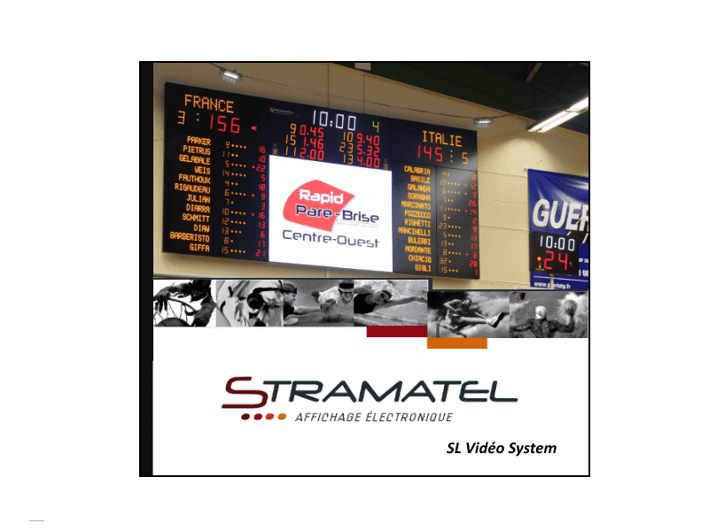 Régie vidéo - Logiciel SL Video System - Stramatel