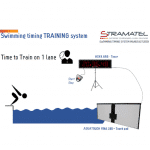Swimming timing system, softwares, touchpads, scoreboards - Stramatel