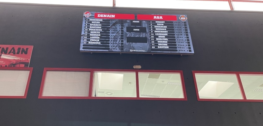 Références Vidéo - Salle Jean Degros - DENAIN (59) - Stramatel