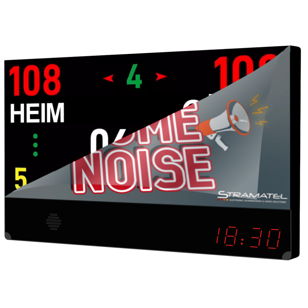 Elektronische Basketball-Anzeigetafeln - Stramatel
